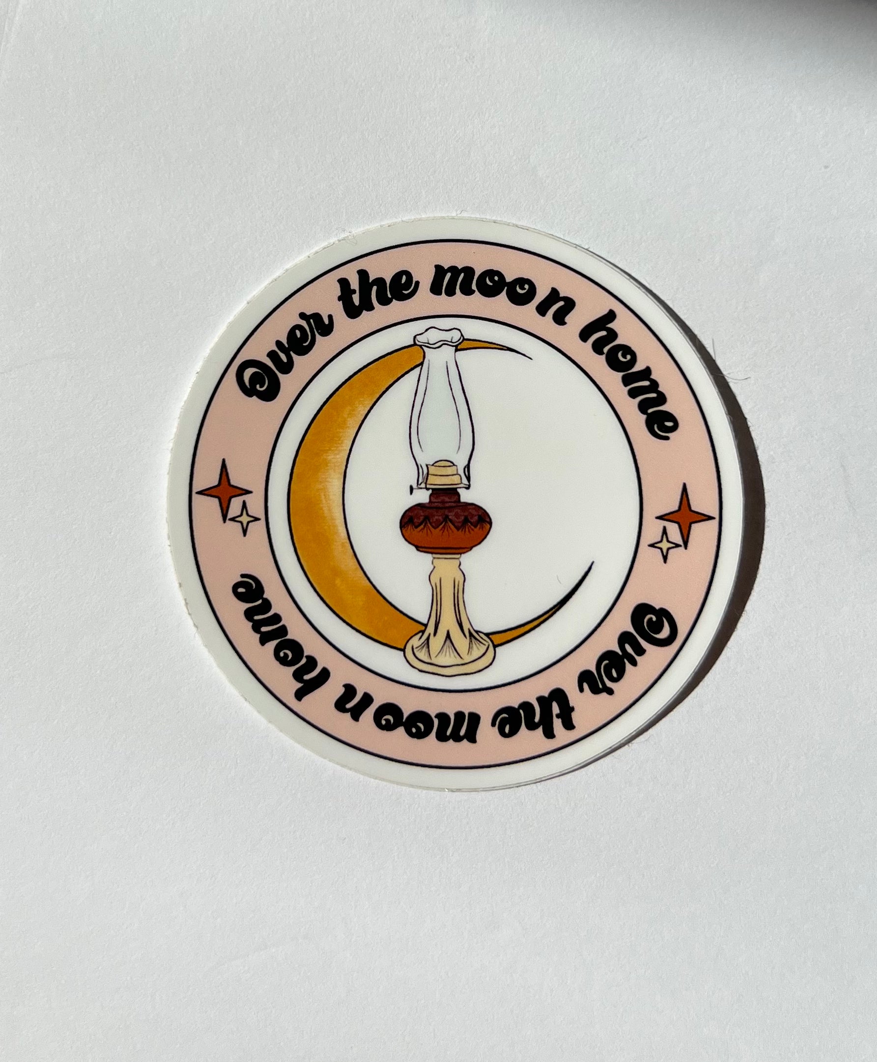 OTMH logo sticker – overthemoonhome